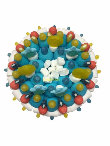 Accueil / Les gâteaux de bonbons ronds / GATEAU DE BONBONS ROND REINE ...